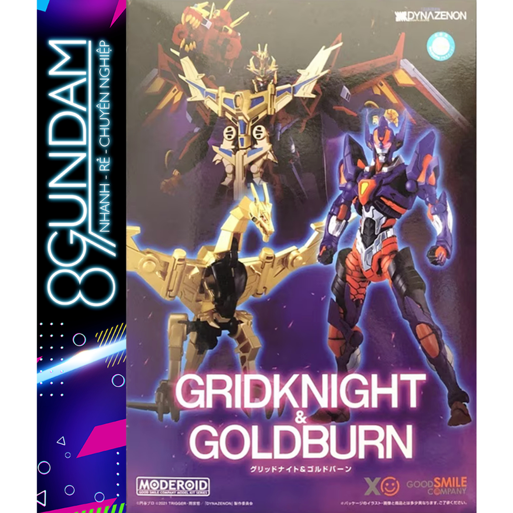 Mô Hình Lắp Ráp MODEROID Gridknight & Goldburn | Shopee Việt Nam