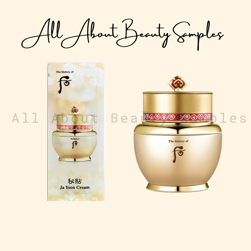 (Gói 1ml) Kem dưỡng tự nhuận tái sinh da Whoo Bichup Ja Yoon Cream ...