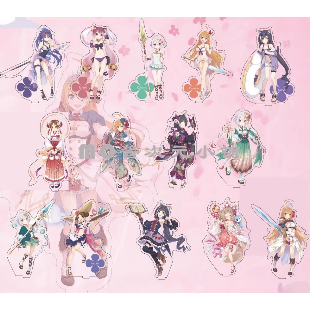 Tượng mica Standee anime Princess Connect! Re:Dive Pecorine Karyl ...