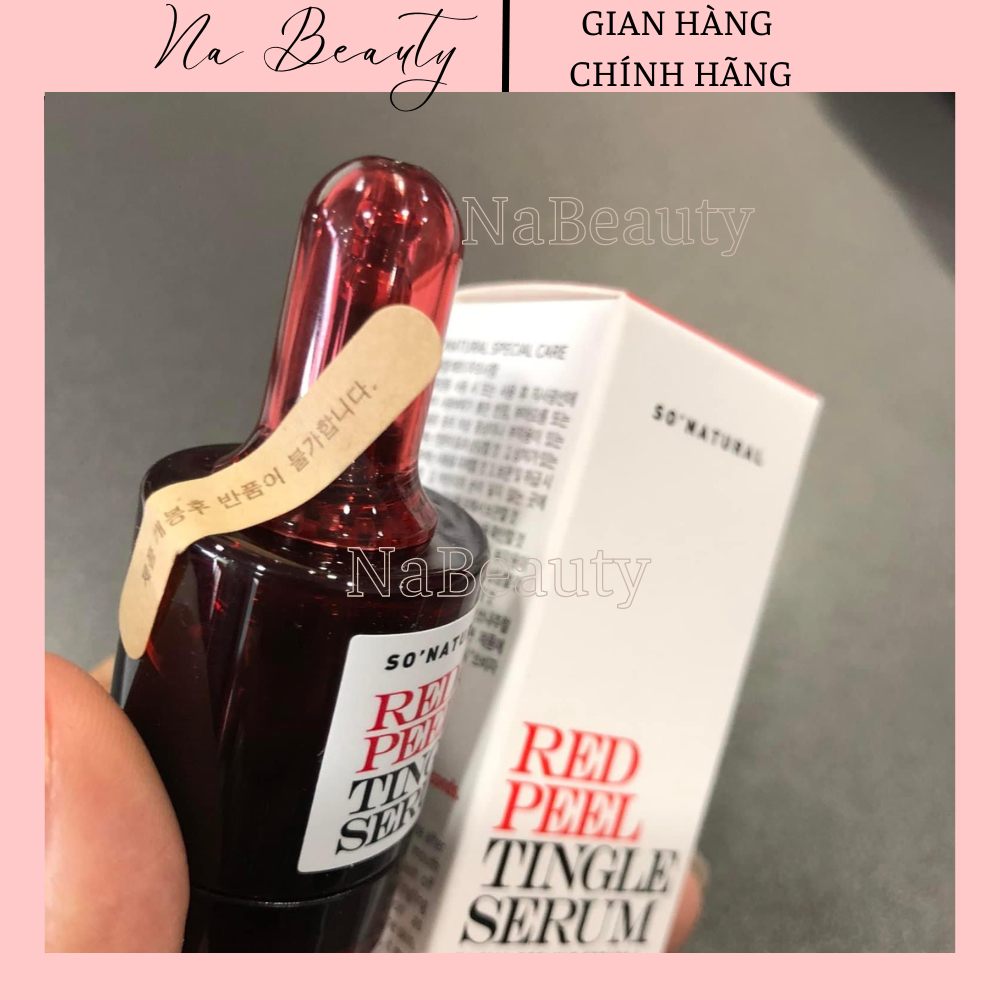 Tinh chất Red Peel Tingle Serum Sonatural 10ml | Shopee Việt Nam