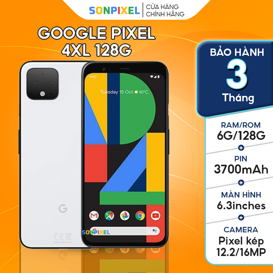 Pixel 4xl 128gb, Điện Thoại Google Pixel Snapdragon 855/6g/128gb, Camera Đỉnh Cao.SONPIXEL ...