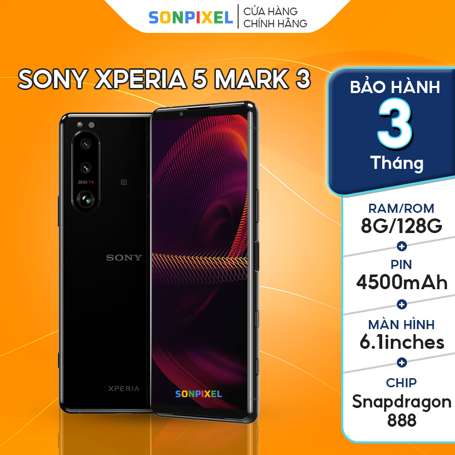 Điện Thoại Sony Xperia 5 Mark 3, Chip Snapdragon 888, Ram 8GB/128G Bản ...