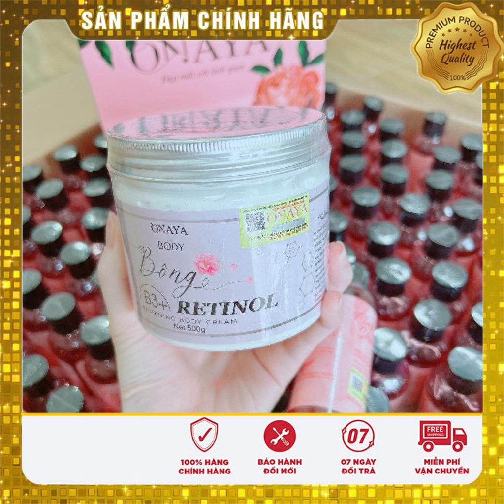 [Chính hãng] body bông retinol b3 onaya tq group, kem body b3 retinol ...