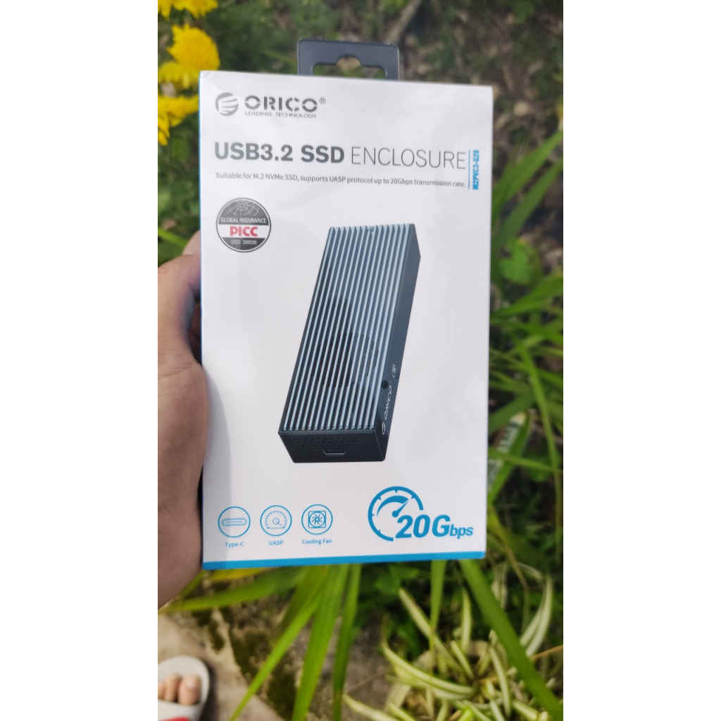 Box ổ cứng di động NVMe Orico 20Gbps | Shopee Việt Nam