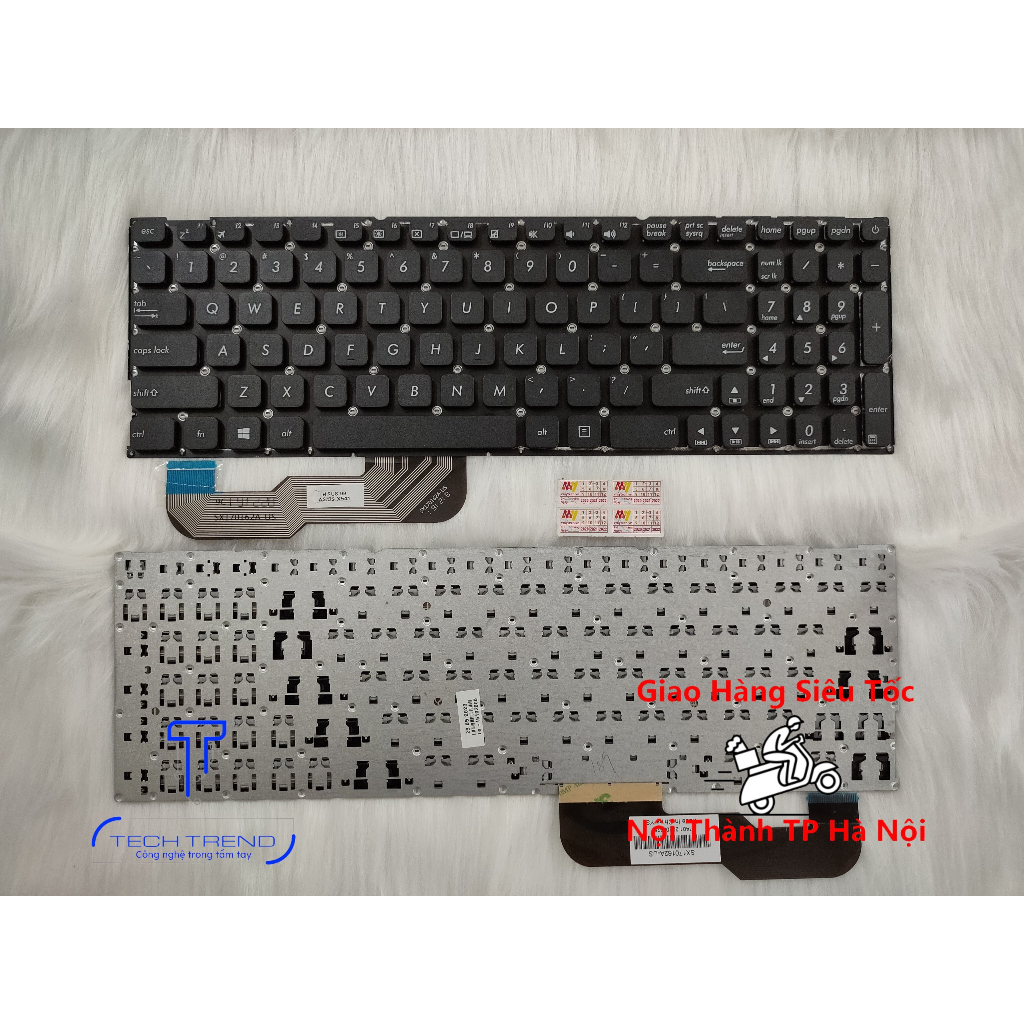 Bàn phím laptop Asus R541U R541 F541 F541S U541 VM591 A541U - KeyBoard ...