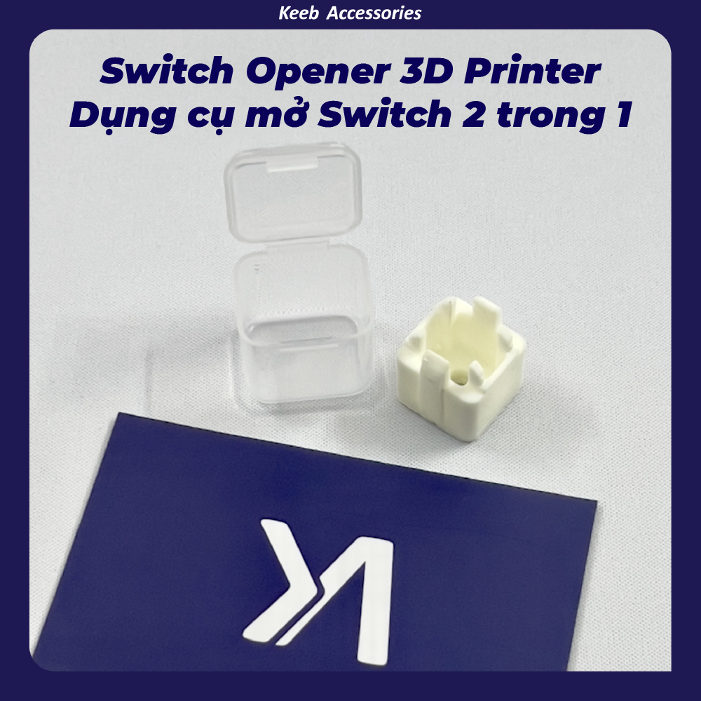 Dụng Cụ Mở Switch 2 Trong 1 In 3D | Keeb Accessories | Switch Opener 3D ...