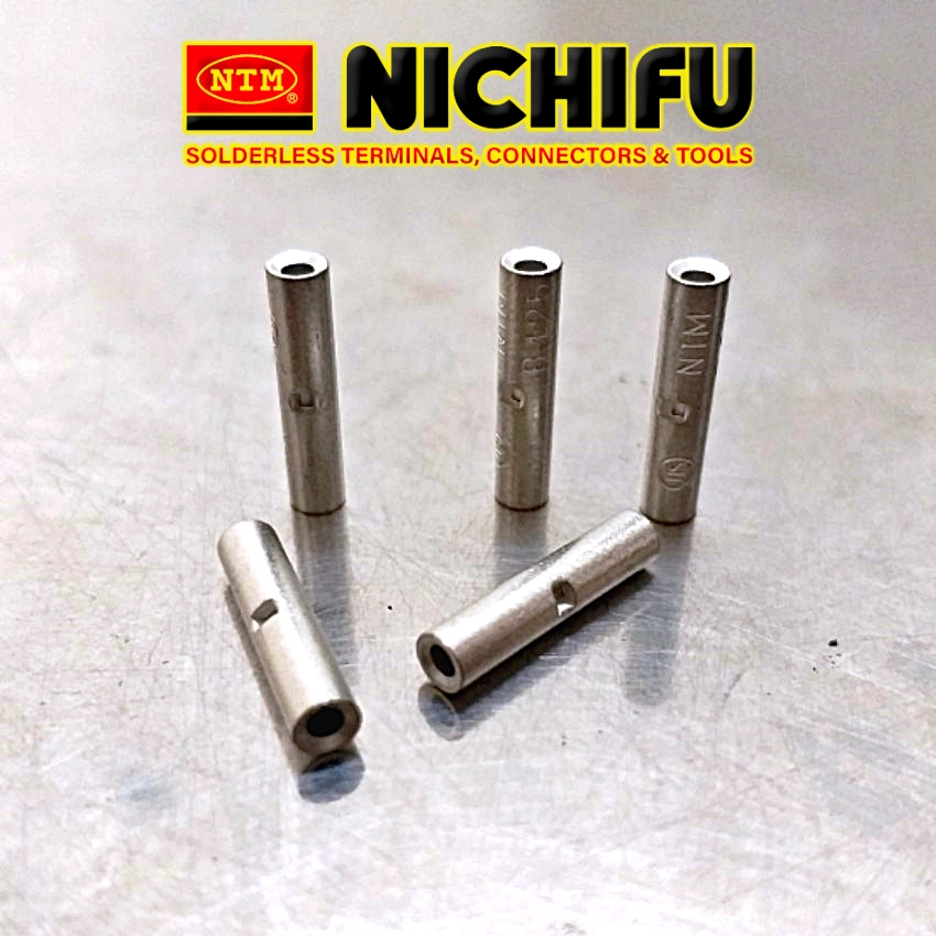 Đầu cos nối thẳng Nichifu, đầu cốt ống đồng bấm dây điện | Shopee Việt Nam