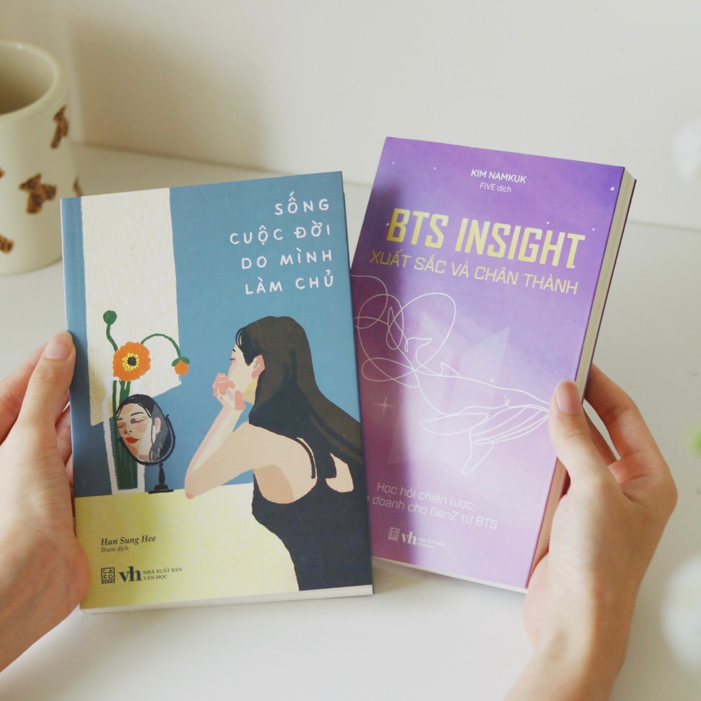 Combo sách: Sống cuộc đời do mình làm chủ + BTS Insight | Shopee Việt Nam