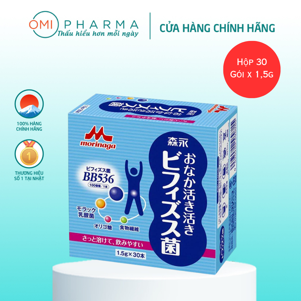 Bột Men Vi Sinh Bổ Sung Lợi Khuẩn BB536 Tăng Sức Đề Kháng Chứa 20 Tỷ Lợi Khuẩn BB536 30 Gói x 1 ...