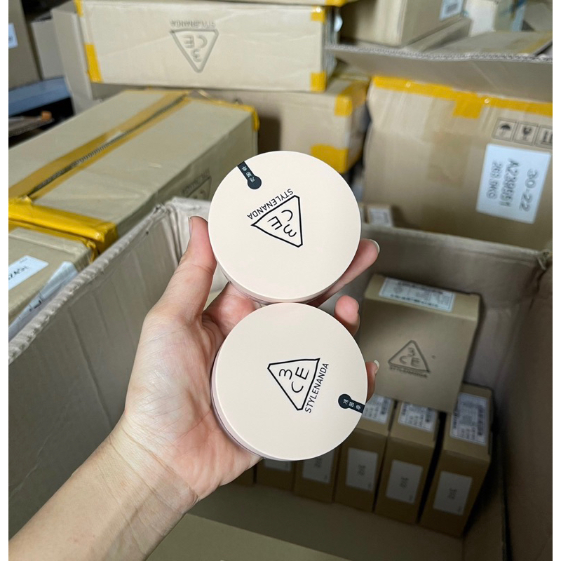 Phấn phủ bột kiềm dầu 3CE Natural Finish Loose Powder | Shopee Việt Nam