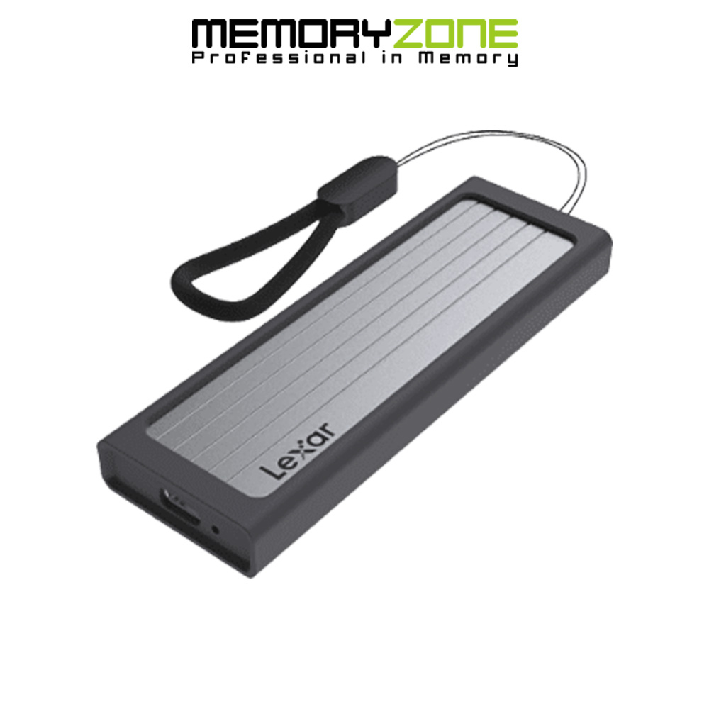 Box di động SSD M.2 PCIe NVMe Gen3x4 / Gen4x4 Type-C Lexar E6 LPAE06N ...