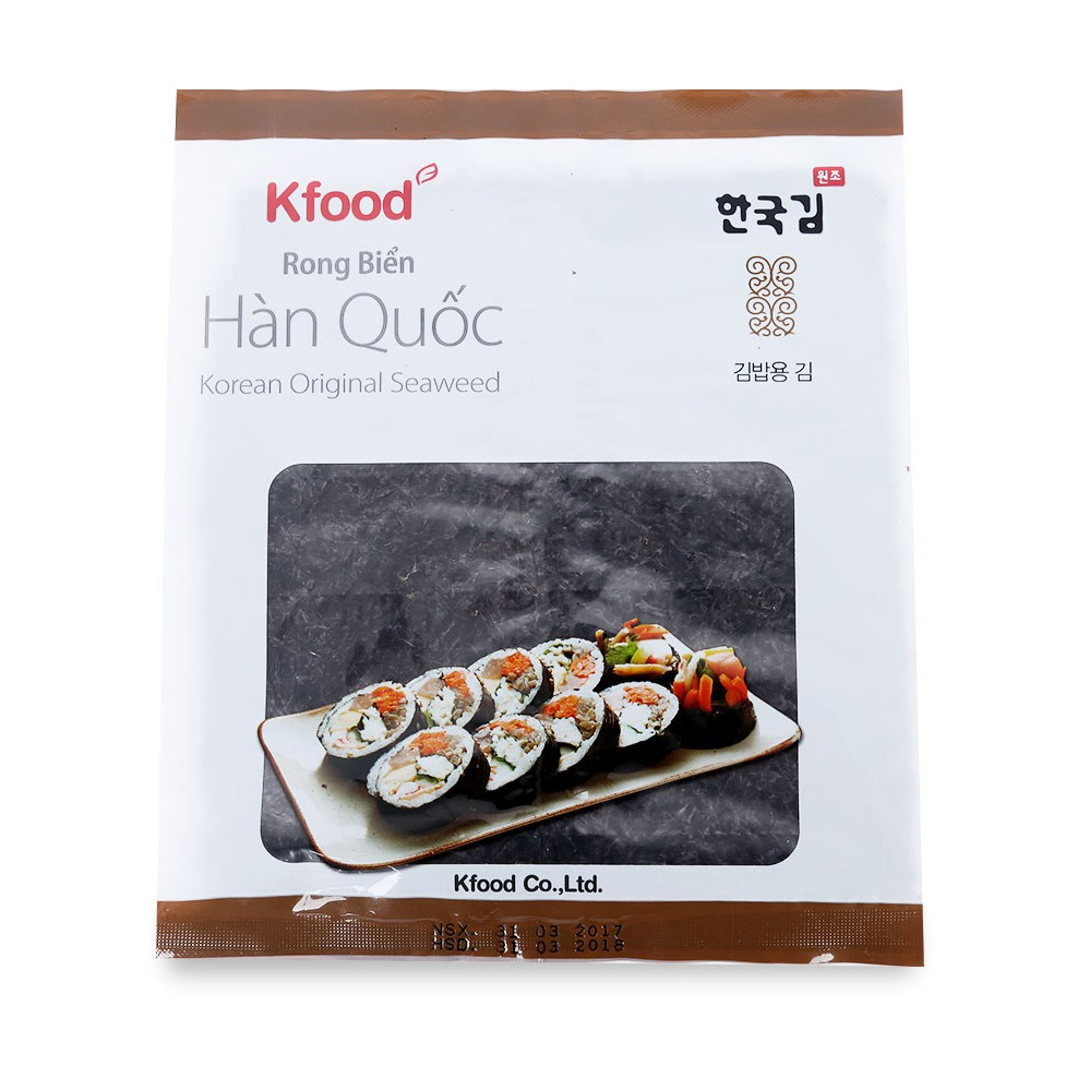 Rong biển cuộn cơm Kfood 20g (Date mới) | Shopee Việt Nam