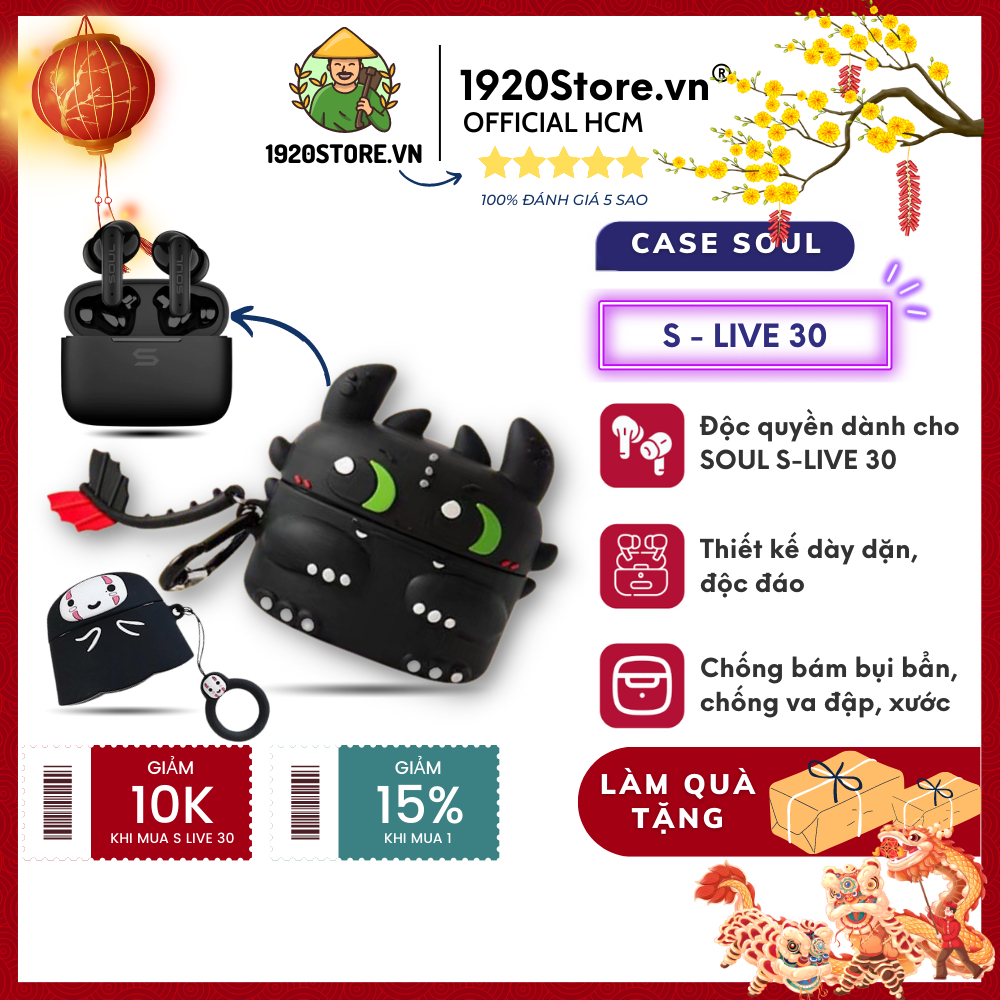 Case Vỏ Ốp SOUL S-LIVE 30 Bao Đựng Tai Nghe Không Dây Bluetooth ...
