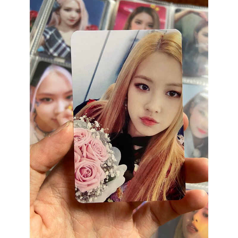 [OFFICIAL] CARD ẢNH ROSÉ BLACKPINK BLOOM FANSITE | Shopee Việt Nam