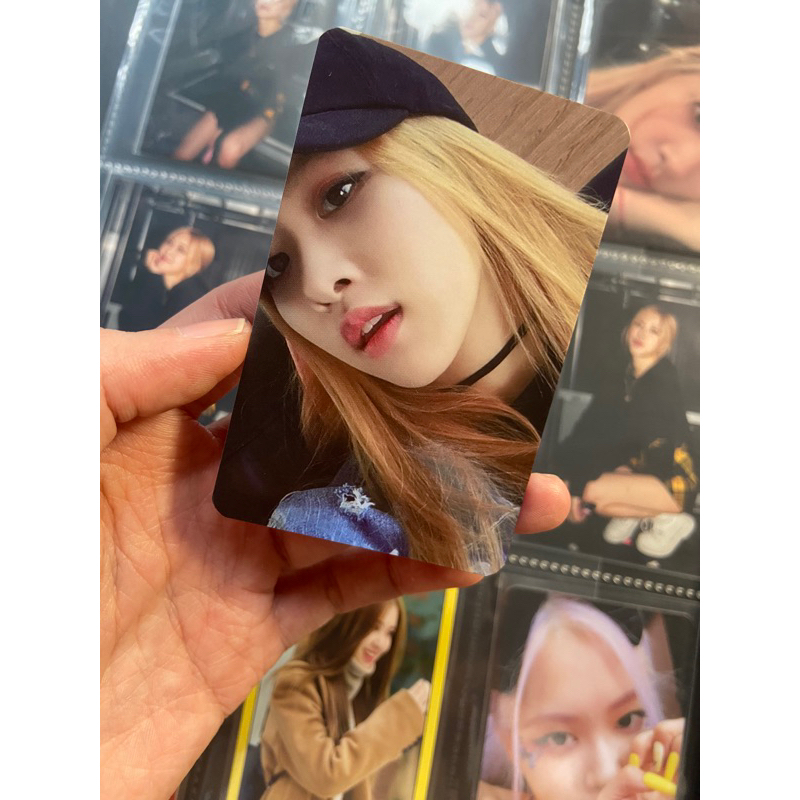 [OFFICIAL] CARD ẢNH ROSÉ BLACKPINK BLOOM FANSITE | Shopee Việt Nam