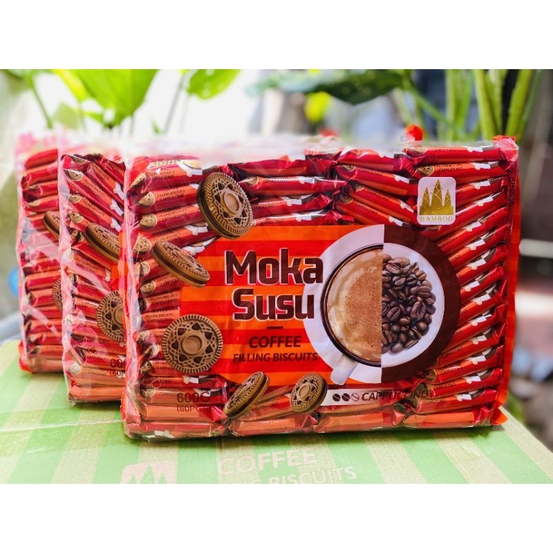 Bánh quy kẹp kem Moka susu Coffee 600g Nhập Khẩu | Shopee Việt Nam