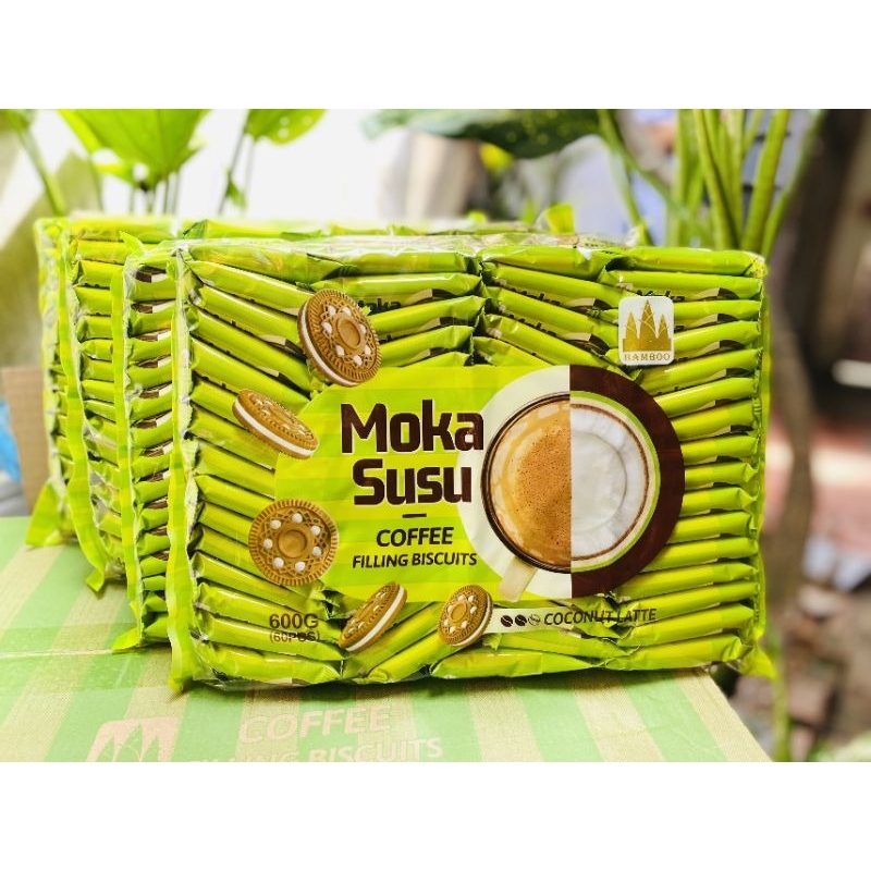 Bánh quy kẹp kem Moka susu Coffee 600g Nhập Khẩu | Shopee Việt Nam
