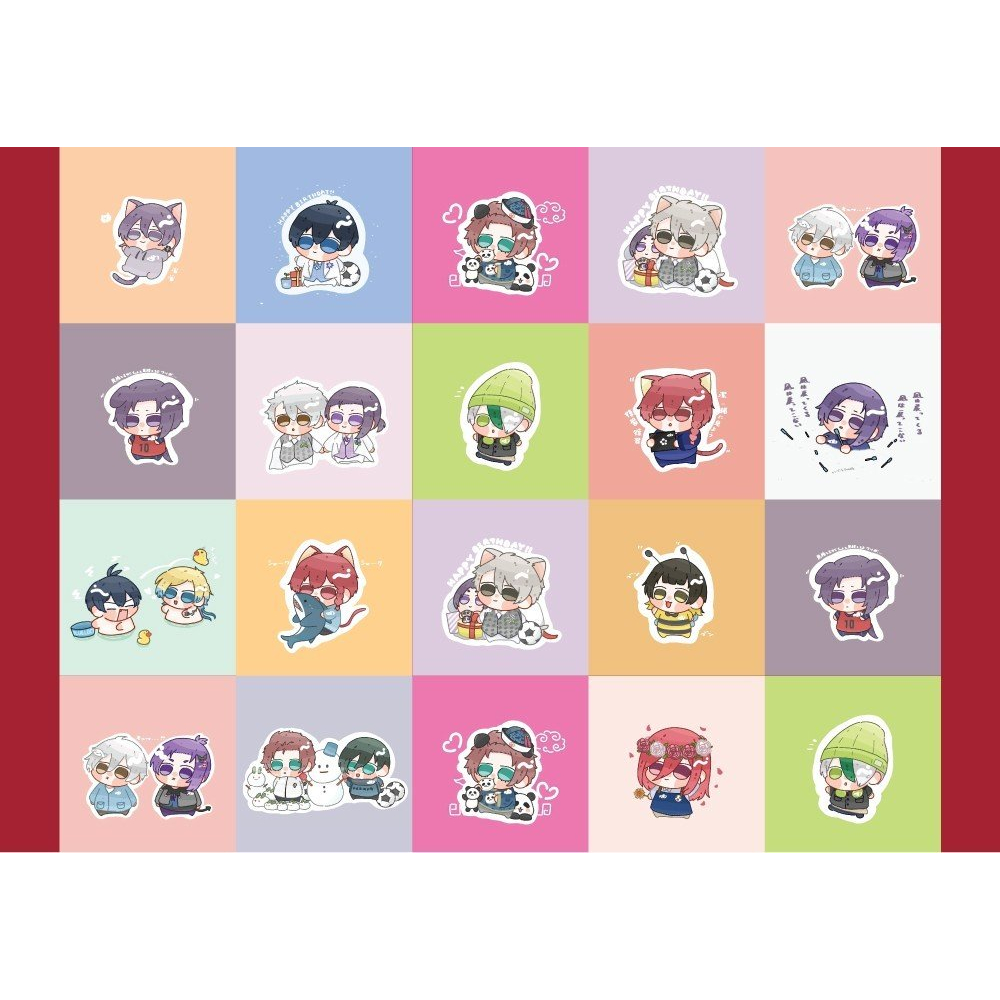 (Sẵn) Sticker Anime Blue Lock char sae, kaiser, rin, nagi, bachira ...