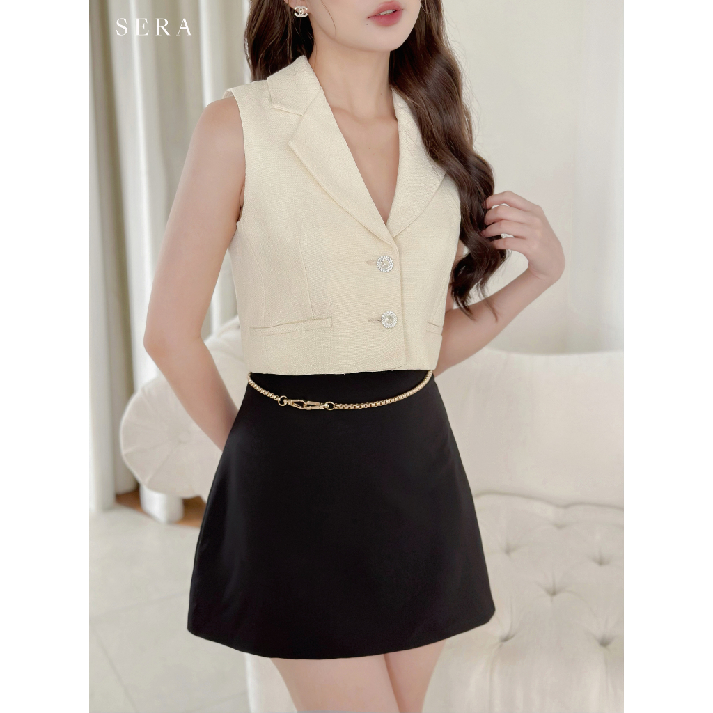 SERA - Chân váy Lani tặng kèm belt kim loại | Shopee Việt Nam