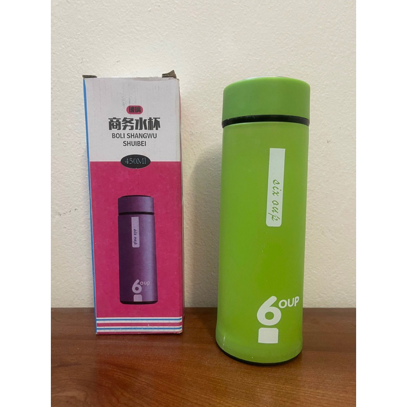 Bình đựng nước thủy tinh bọc nhựa 6 OUP , UNE 450ml | Shopee Việt Nam