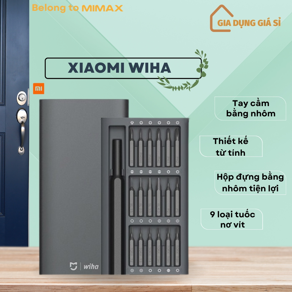 [Hỏa Tốc 2H] Bộ Tua Vít Xiaomi Mijia Wiha Đa Năng 24 Đầu Vặn Có Hộp Đựng Từ Tính - Hàng Chính ...