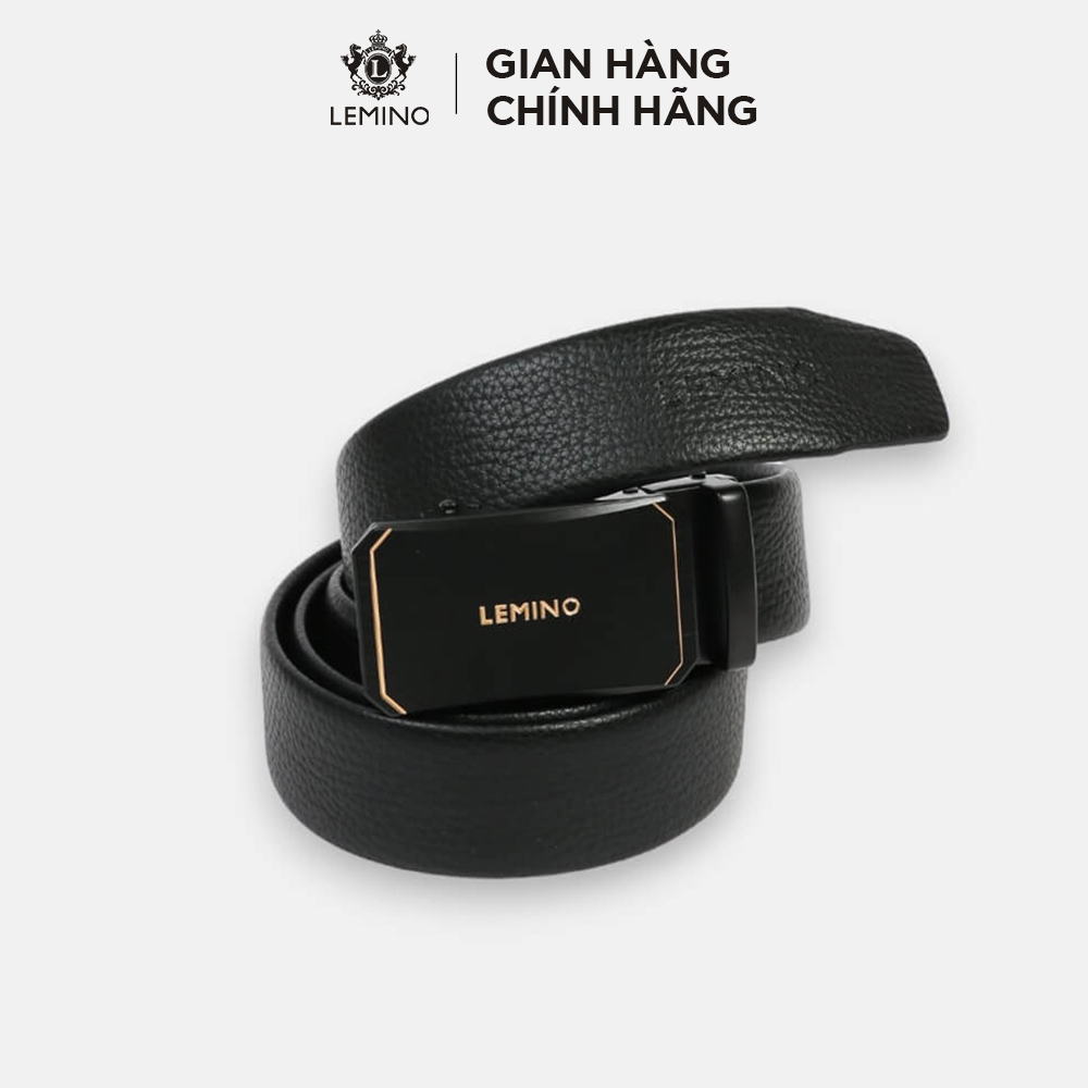 Thắt Lưng Nam LEMINO LE72A1001 Dây Nịt Da Mặt Hợp Kim Đúc Nguyên Khối Khóa Trượt Tự Động ...