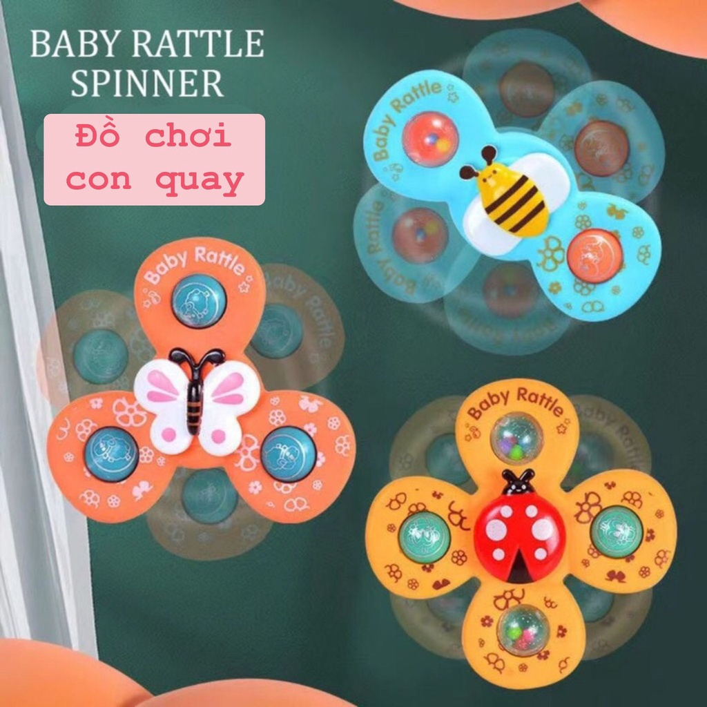 Đồ Chơi Set 3 Con Quay Spinner Đồ Chơi Con Quay Hình Côn Trùng Cho Bé ...