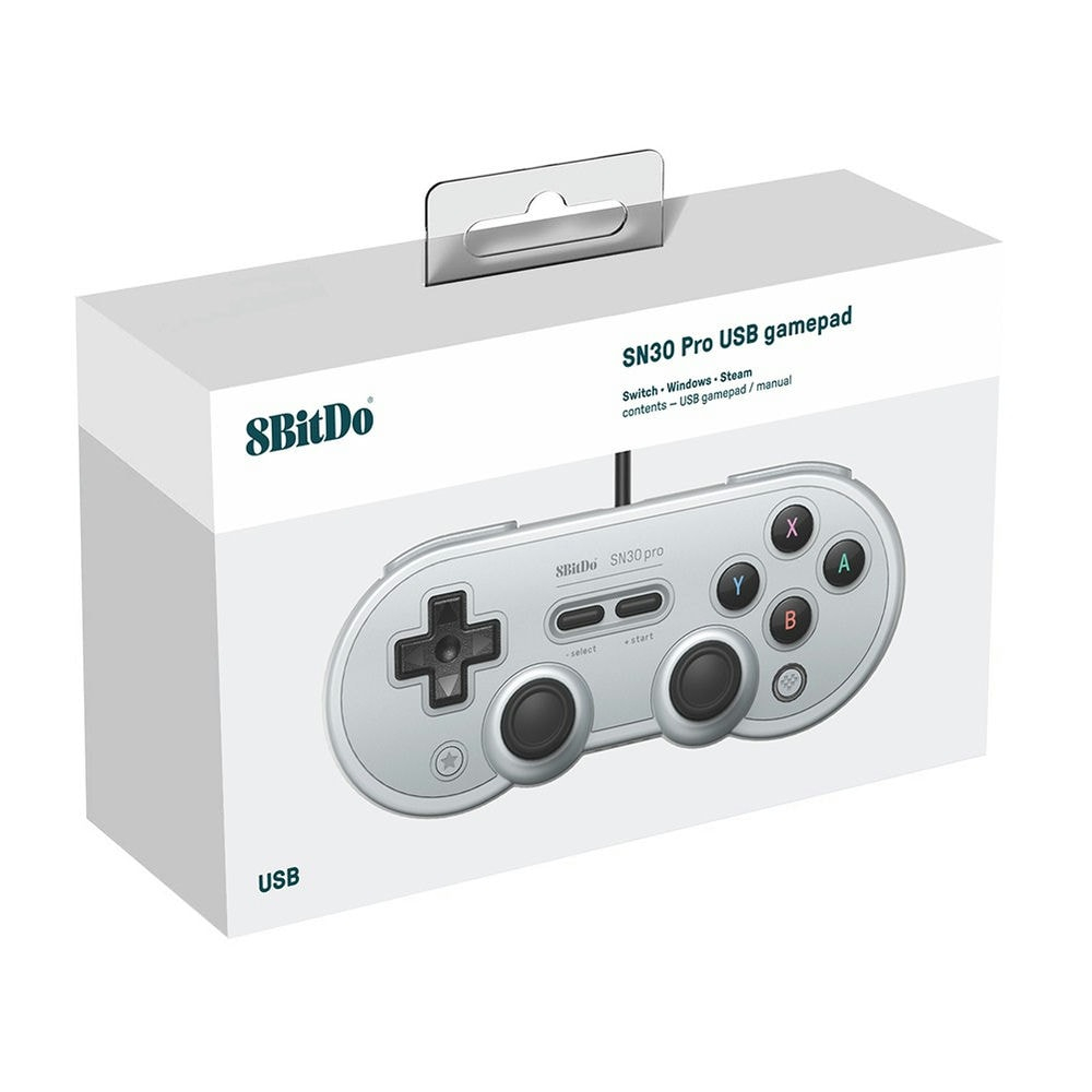 Tay có dây 8Bitdo Sn30 Pro Usb (Gray Edition) | Shopee Việt Nam