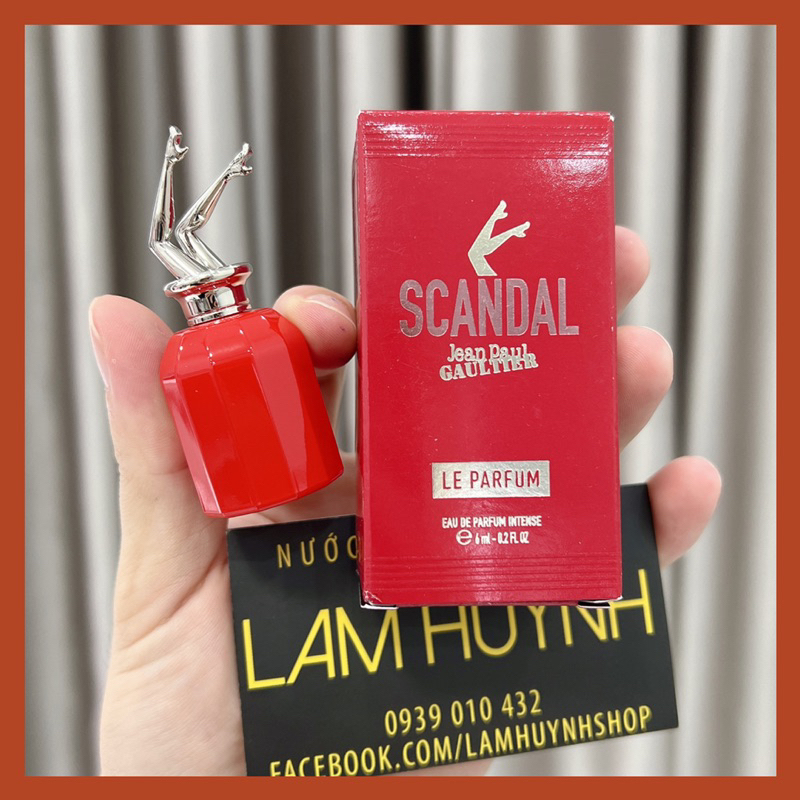 Nước hoa Mini SCANDAL LE PARFUM Đỏ 6ml | Shopee Việt Nam