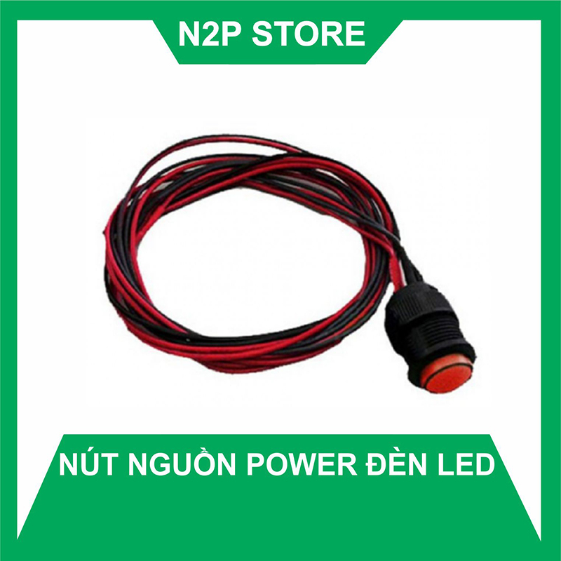 Nút nguồn Power có đèn LED dành cho PC máy tính phòng Net | Shopee Việt Nam