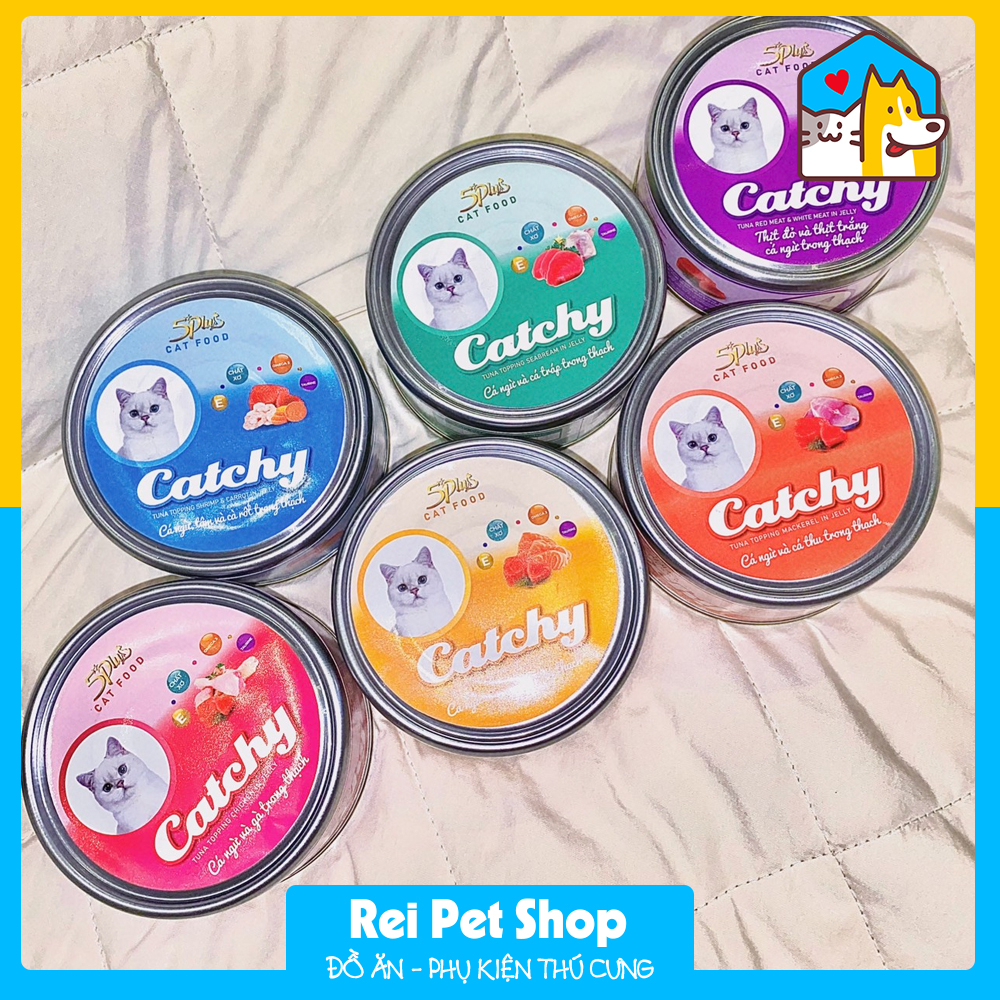 Pate Cho Mèo Plus Catchy 170g - Đóng Hộp Inox | Shopee Việt Nam