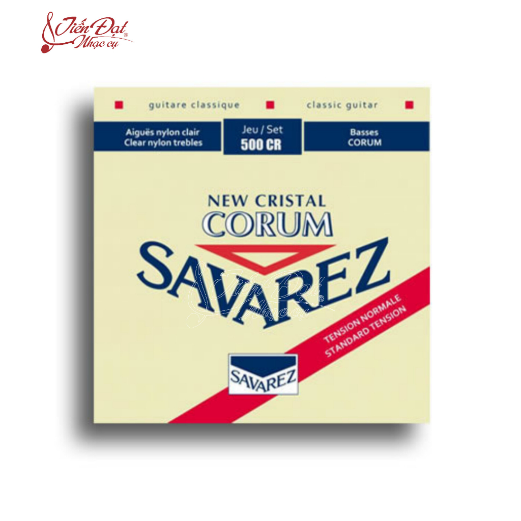 Bộ Dây Đàn Guitar Classic New Cristal Corum Normal Tension Savarez 500CR | Shopee Việt Nam