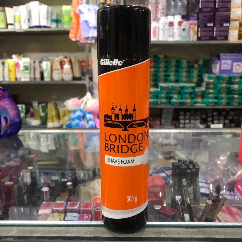 Bọt Cạo Râu Gillette LONDON BRIDGE 300g | Shopee Việt Nam