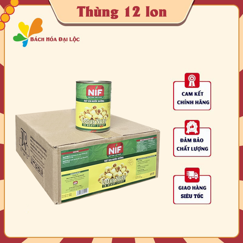 Thùng 12 lon sen Nif ( chính hãng) | Shopee Việt Nam