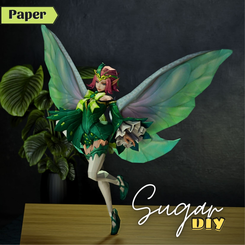 KRIXI - Mô gình giấy DIY có màu 45cm - Liên quân- Arena of valor ...