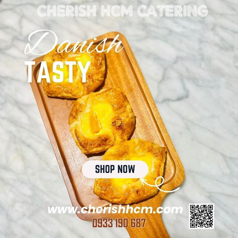Cherish HCM- Set 10 Bánh Danish 18 vị- Teabreak | Shopee Việt Nam