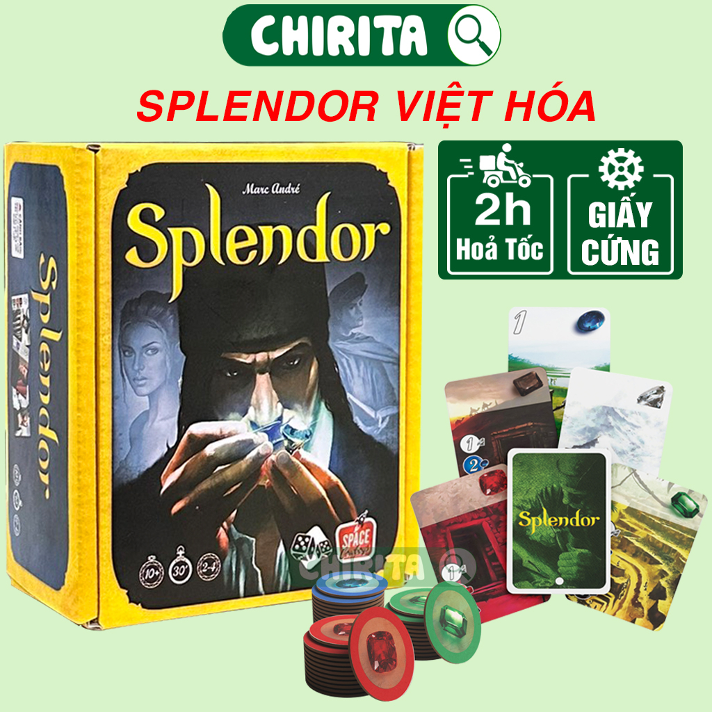 Board Game Splendor Chip Việt Hóa Giấy Cứng - Trò Chơi Giải Trí Đồ Chơi ...