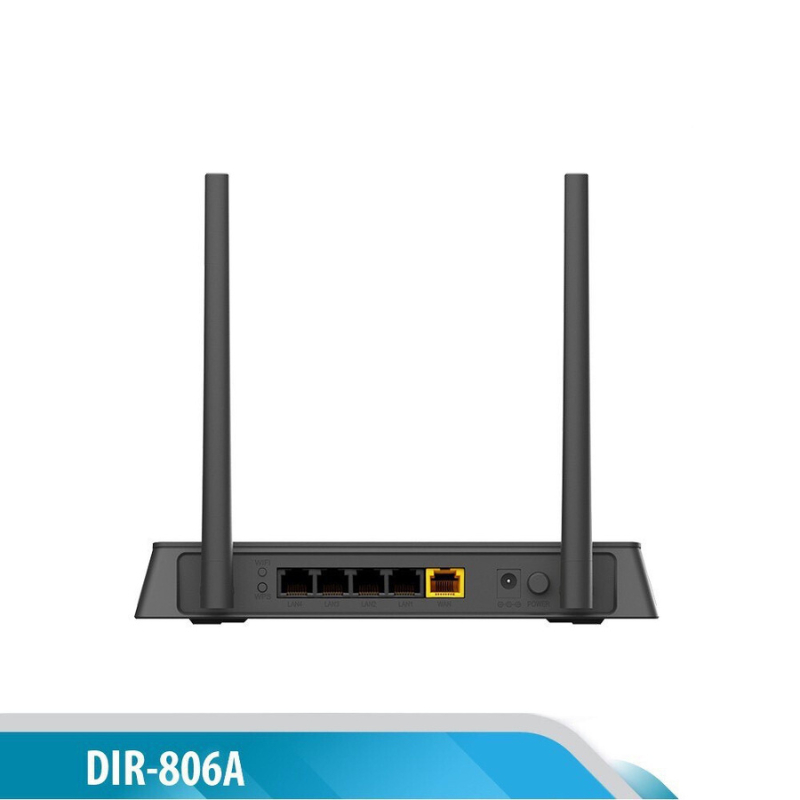 D-Link Bộ Phát Wi-Fi Băng Tần Kép AC750 750Mbps DIR-806A (Đen) | Shopee ...
