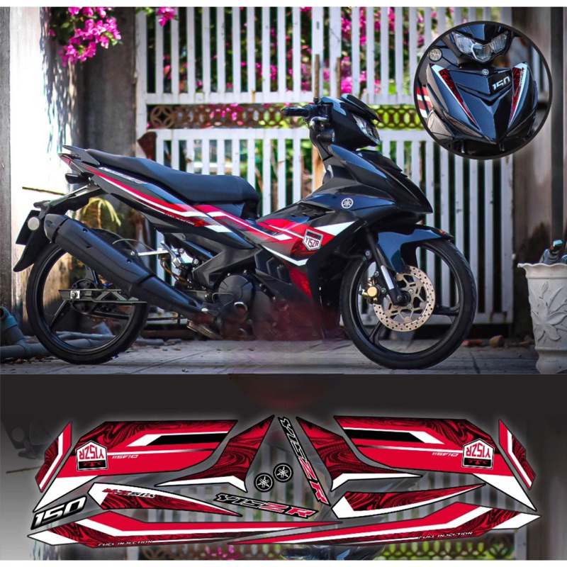 Tem rời ex 150 Y15 mới phối đủ màu | Shopee Việt Nam