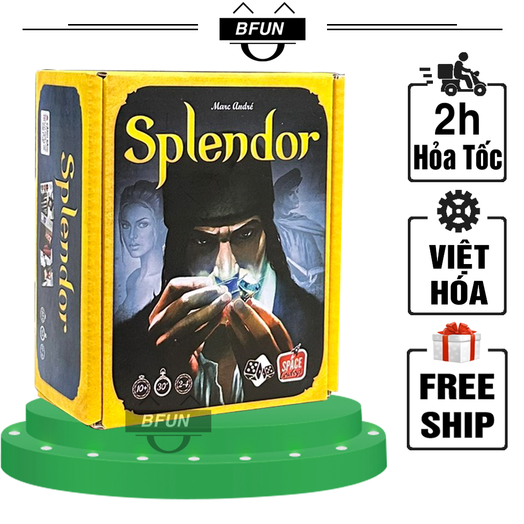 Trò Chơi Board Game Splendor Chip Việt Hóa Giấy Cứng - Trò Chơi Giải ...