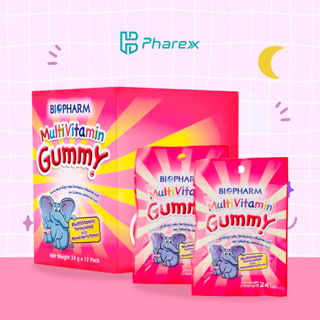 Bio Gummy | Kẹo dẻo dinh dưỡng (Hộp 12 gói x 20g) | Shopee Việt Nam