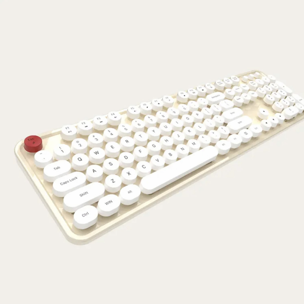 Bàn Phím Mofii Kết Nối Dây phong cách retro Cho Máy Tính Bàn, Laptop ...