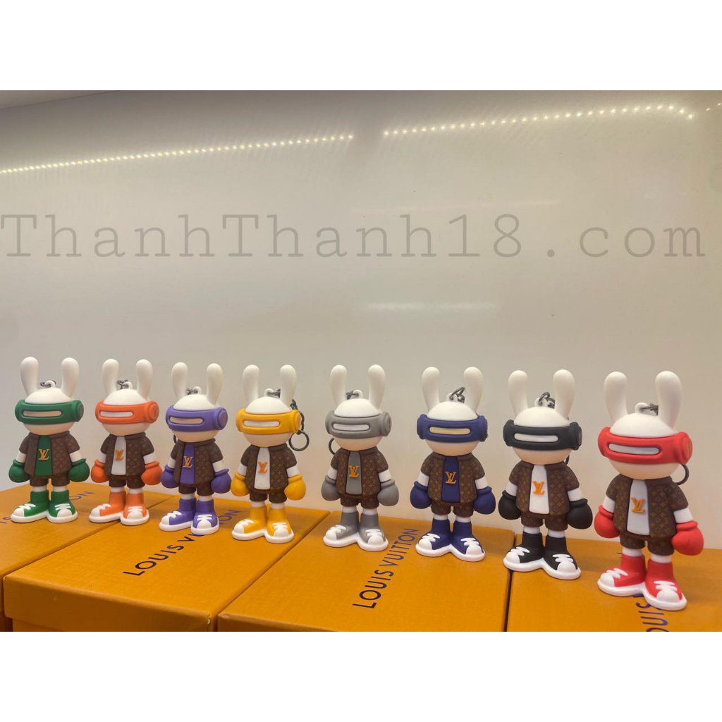 Móc khóa Thỏ Monogram LV Sang Trọng | Shopee Việt Nam