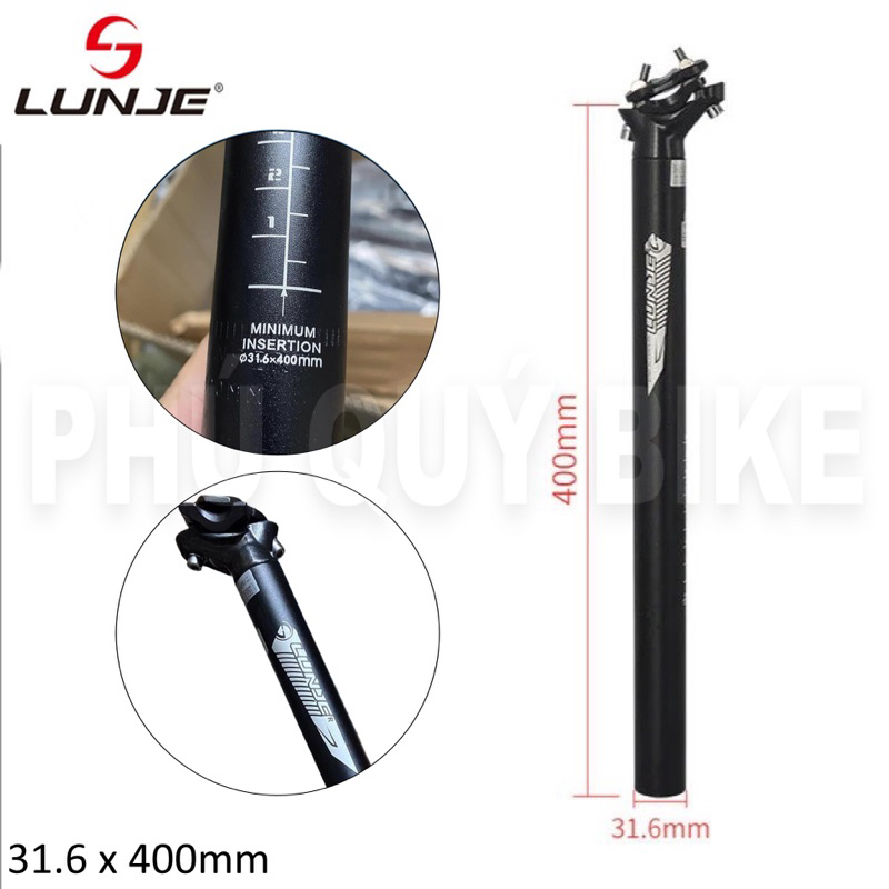 Cốt Yên 0° LUNJE 27.2 - 30.9 - 31.6 Dài 400mm | Shopee Việt Nam