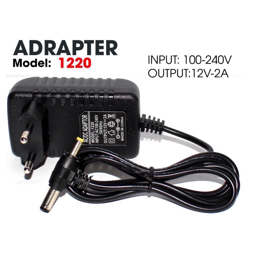 Adapter 12v-2a model 1220 dùng cho camera đèn led - Nguồn Adapter 12v2a ...