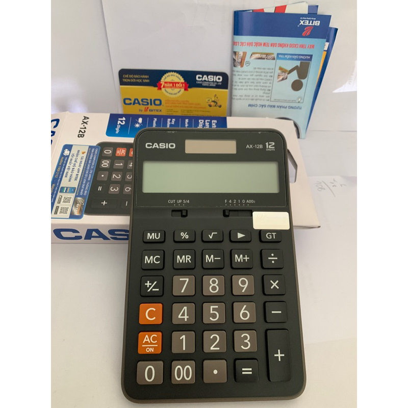 Máy tính Casio AX-12B | Shopee Việt Nam