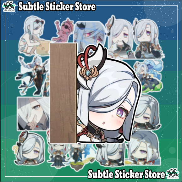[Genshin Impact] - Set 10/15/20/30 Sticker Shenhe game Genshin Impact ...