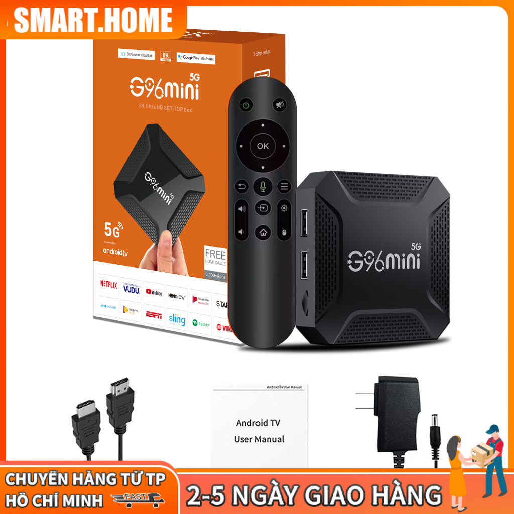 G96mini 5G TV hộp Android13.0 RK3528 8K HD,Android TV Box，tivi box YouTube, Chorme...vv | Shopee ...