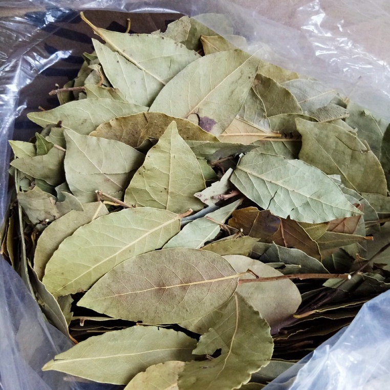 1kg lá nguyệt quế khô (lá cari, lá thơm, lá bay) làm piza, làm bánh ...