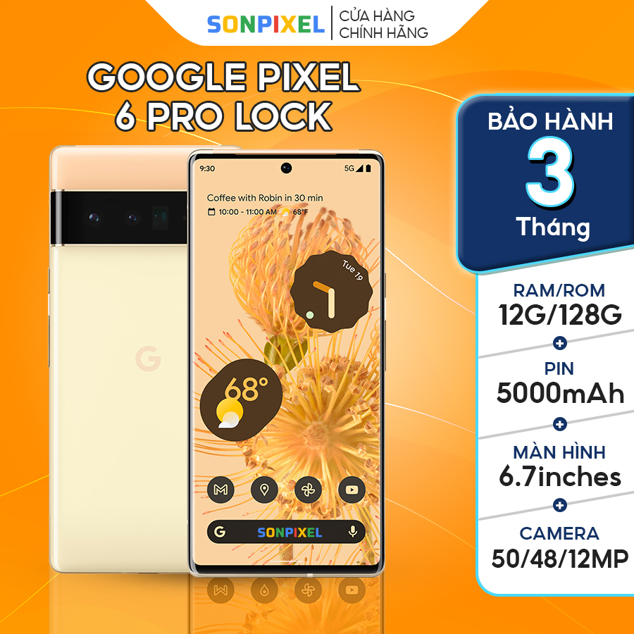 Điện Thoại Google Pixel 6 Pro 12/128/256 Lock Like New Sonpixel ...